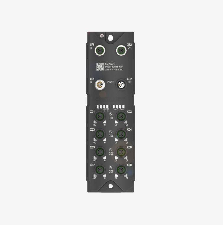 Balluff BNI00KJ 8 Port Black Line Plastik Gövde Multi İnterface IO Link ...